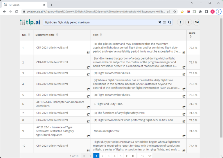 Regulation Search - tlp.ai